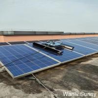 China Smart Remote Control Solar Panel Cleaning Robot 500x600mm for Photovoltaic Farm Maintenance for sale