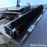China Solar Panel Cleaning Robot 1000mm Cleaning Width for Photovoltaic Farm Maintenance for sale