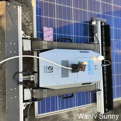 China Solar Panel Cleaning Machine with Cold Water Cleaning Process and Low Shipping Cost for sale