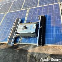 China PLC Controlled Solar Panel Cleaning Robot for 500x600mm Photovoltaic Plants for sale