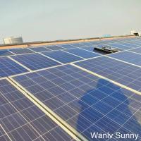 China Wanlv Sunny Robotic Solar Panel Cleaner 1000mm Brush Head Waterless Dry Cleaning for sale