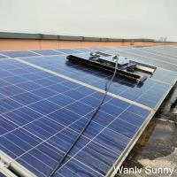 China Wanlv Sunny Robotic Solar Panel Cleaner 1000mm Brush Head Waterless Dry Cleaning for sale