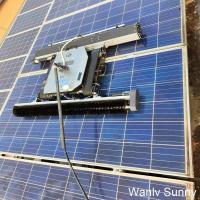 China CE Certified Clean In Place Photovoltaic Panel Cleaning Robot Cold Water 1200mm for sale