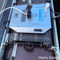 China CE Certified Clean In Place Photovoltaic Panel Cleaning Robot Cold Water 1200mm for sale