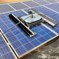 China CE Certified Clean In Place Photovoltaic Panel Cleaning Robot Cold Water 1200mm for sale