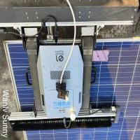 China Innovative Lithium Battery-Powered Solar Panel Cleaning Robot with Anti-Falling Sensor for sale