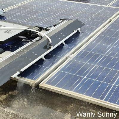 China Automated Solar Panel Cleaning Robot 120W High Efficiency Maintenance Solution for sale