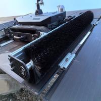 China Automated Solar Panel Cleaning Robot 120W High Efficiency Maintenance Solution for sale