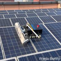 China Remote Control Solar Panel Cleaner Robot for Photovoltaic Farm Maintenance 1200mm for sale