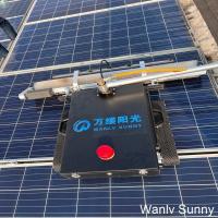 China Solar Farm Cleaner 1m Rolling Brush Head with High Pressure Nozzles for Physical Cleaning for sale