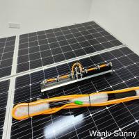 China Carbon Fiber Telescopic Solar Panel Cleaning Brush High Pressure 5m for sale