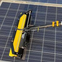 China Telescopic Pole Solar Panel Cleaner 110V 220V Eco-Friendly Photovoltaic Cleaning Tool for Household for sale