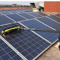China Telescopic Pole Solar Panel Cleaner 110V 220V Eco-Friendly Photovoltaic Cleaning Tool for Household for sale