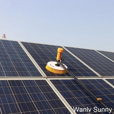 China Flexible Solar Panel Cleaning Brush with 3.5m 5.5m 7.5m Telescopic Rod for Power Industry for sale