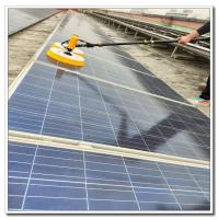 China Mobile Style 3.5 Meter Roller Brush Solar Panel Cleaning Machine with Customized Options for sale