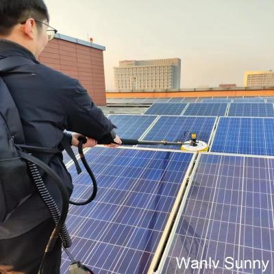 China Automatic Solar Panel Cleaning Electric Water Fed Pole 3.5m 5.5m 7.5m Telescopic Rod for sale