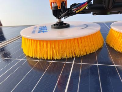 China Telescopic Water Fed Solar Washing Brush 3.5m 5.5m 7.5m Aluminium Alloy Pole for Solar Panel Cleaning for sale
