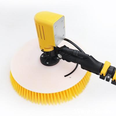 China Solar Panel Cleaning Equipment 3.5m 5.5m 7.5m Rotating Brush Water Fed System for sale