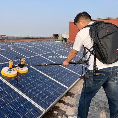 China Full Payment Electric Dry Cleaning Solar Panel Cleaning Brush for Customized Needs for sale