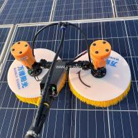 China Nylon Bristle Aluminium Tube Solar Panel Cleaning Brush 24V 180W for Photovoltaic System for sale