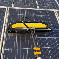 China Electric Solar Panel Cleaning Brush Telescopic 3.5m 5.5m 7.5m for sale