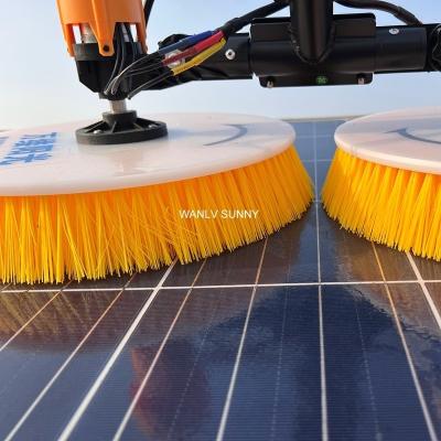 China 24FT Telescopic Solar Panel Cleaning Equipment Manual Cleaning Brush for Full Payment for sale