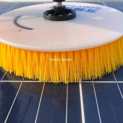 China Solar Panel Brush Cleaning Tool for Farm Photovoltaic Panels Without Remote Control for sale