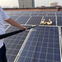 China Solar Panel Brush Cleaning Tool for Farm Photovoltaic Panels Without Remote Control for sale