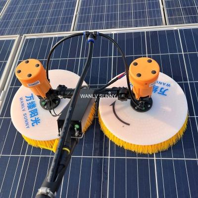 China OEM Solar Panel Cleaning Kit for Robot 24V 180W Telescopic Rod 3.5m-7.5m for sale