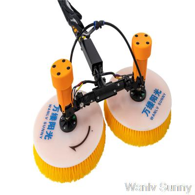 China Brushless Motor Solar Panel Cleaning Brush 3.5m Max Unfold Size for Efficient Cleaning for sale