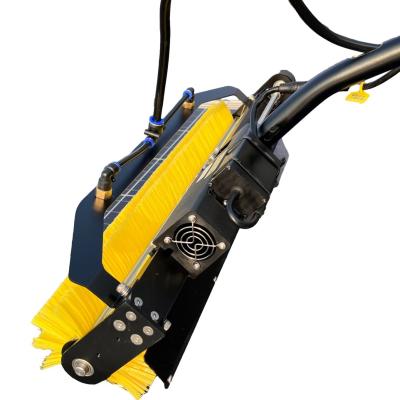 China Physical Cleaning Principle Customized 5.5 Meters Telescopic Handle Dual Version Roller Brush with CE Certification for sale