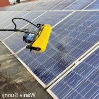 China WLS-5-3-7WL Dual Rolling Brush for 7.5M Photovoltaic Cleaning for sale