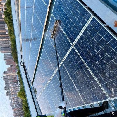 China 5.5m Handle High Pressure Water Brush for Solar Panel Cleaning High Altitude Area Multi Angle for sale