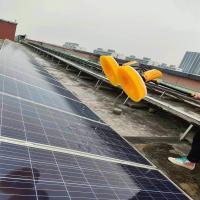 China WLS-4-2-3YL Economical Lithium Battery Double Heads Rotating Brush for Solar Panel Cleaning 3.5m Pole for sale