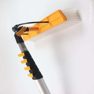 China WLS-21-3 3.6m Adjustable Handle Solar Panel Cleaning Brush for Photovoltaic Farms for sale