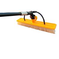 China 4.8m Water Fed Handle Brush Manual Photovoltaic Solar Panel Cleaning Brush Aluminum Alloy for sale