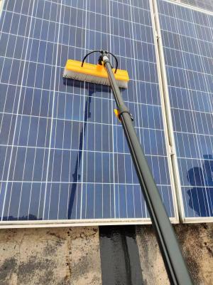 China Wanlv Sunny Manual Water Spray Brush 11.4m Carbon Fiber Handle for Solar Panel Cleaning for sale