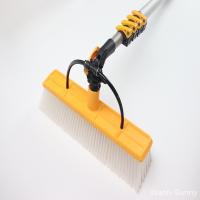 China Wanlv Sunny Solar Panel Cleaning Brush 80cm with 3.6-11.4m Telescopic Pole Aluminum Alloy for sale
