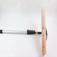 China Wanlv Sunny 55cm Widened Head Manual Water Spray Brush 9m Aluminum Handle Solar Panel Cleaning for sale