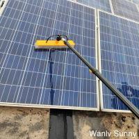 China 55cm Widened Head Manual Water Spray Brush 4.8m Aluminum Alloy Handle for Solar Panel Cleaning for sale