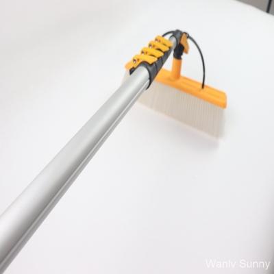 China 3.6m Manual Spray Brush for Solar Panel Cleaning Water Dry Wash Aluminum Alloy for sale