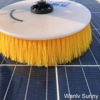 China Wanlv Sunny Electric Rotating Brush for Solar Panel Cleaning Aluminum Alloy 3.5m Handle for sale