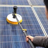 China High Altitude Photovoltaic Farm Cleaning Rotary Brush 1.2m Dual-Use Customizable for sale