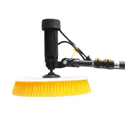 China Mobile Style Single Disc Rotary Brush for Solar Panel Cleaning Without Remote Control for sale