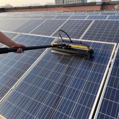 China Customized Cold Water Cleaning Photovoltaic Station Rolling Brush 220V 50Hz Solar Panel Maintenance for sale