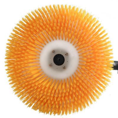 China Backpack Li-Battery Supply Single-Head Rolling Brush for Cleaning Solar Panels Windows Roofs Cars Billboards 24V for sale