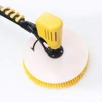 China Solar Panel Cleaner 1200RPM Single Disc Spin Brush for Photovoltaic Farm Window Glass Cleaning for sale