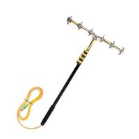 China Manual Pressure Water Spray Brush for Solar Panel Cleaning 7.5m Handle for sale