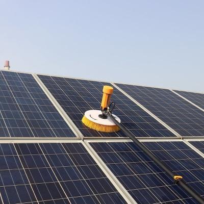 China Electric Solar Panel Cleaning Brush Single Disc Rotary 1200mm 1500rpm for PV Maintenance for sale