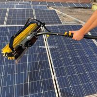 China Hanging Style WLS-5-1-5WL Electric Solar Panel Cleaning Brush with 5.5m Rolling Brush for sale